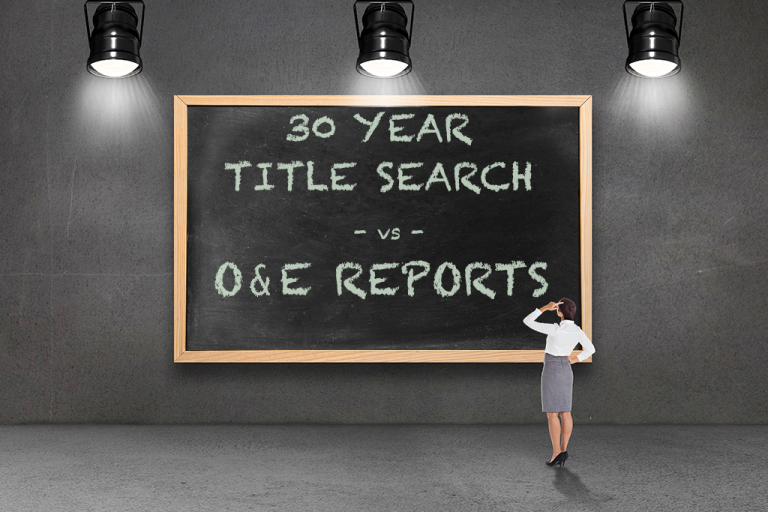 Full Title Search vs OE Report: Key Differences