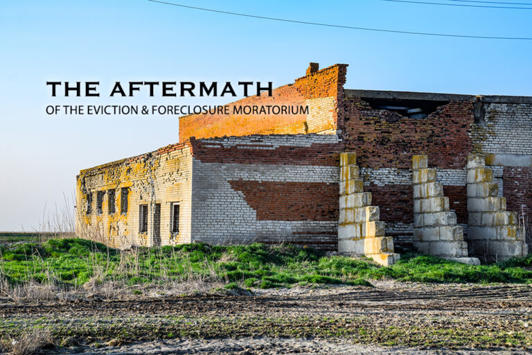The Aftermath of the Eviction & Foreclosure Moratorium - PropertyOnion