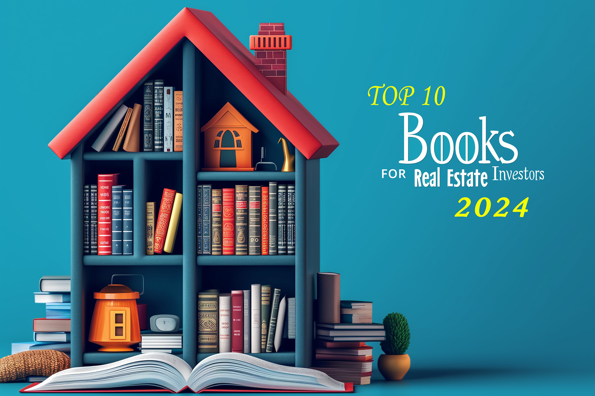 Top Ten Must-Read Books for Real Estate Investors in 2024 - PropertyOnion