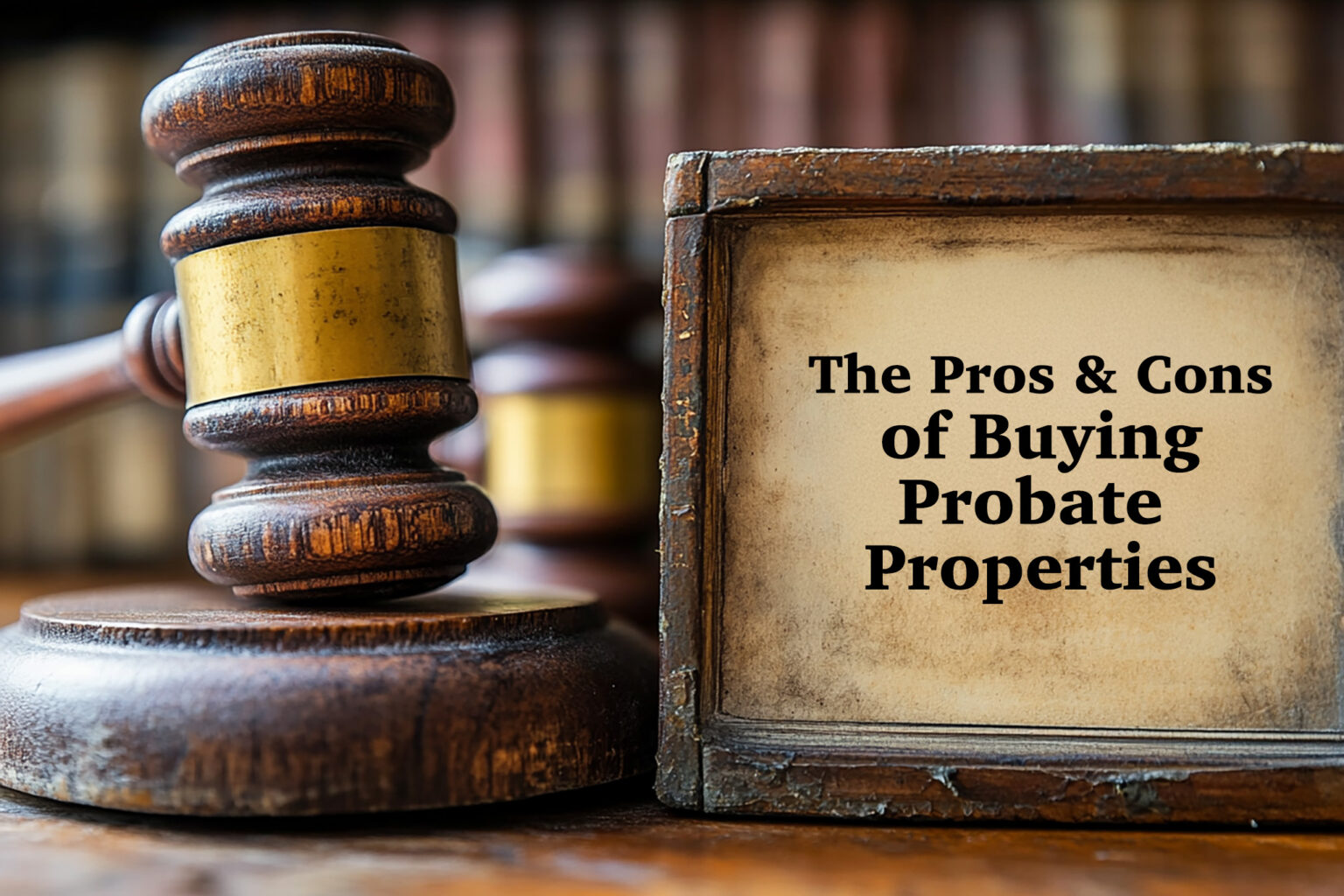 Probate Properties Pros and Cons Every Investor Should Know