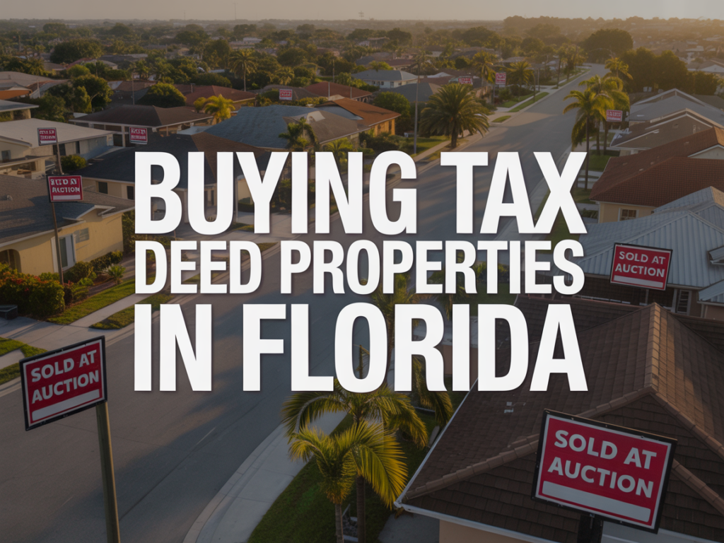 Buying Florida Tax Deed Properties: Complete Investor Guide